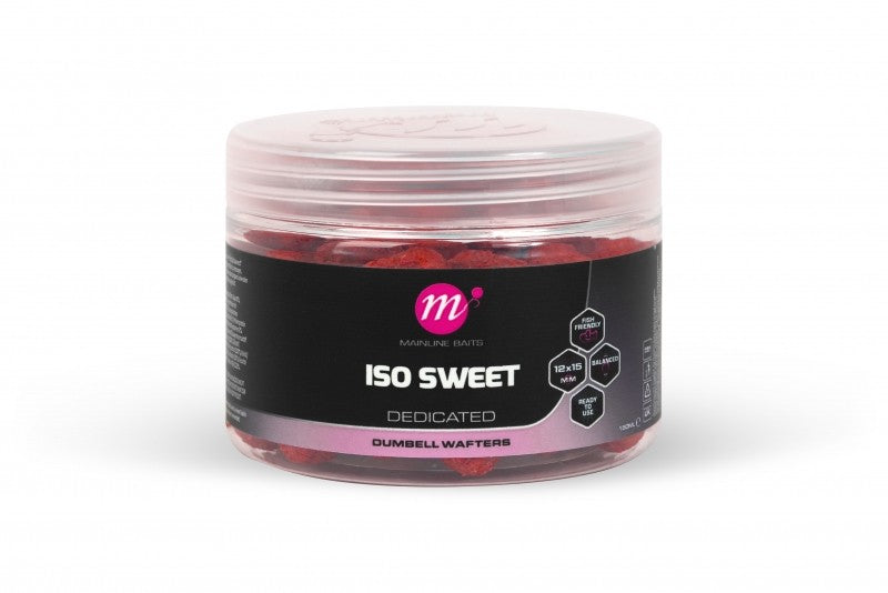 Mainline Carp - ISO Sweet Dumbell Wafters - 12 x 15mm – The Fishing Outlet