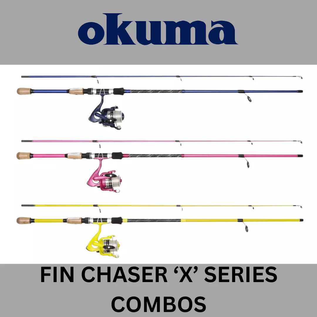 Okuma Fin Chaser 'X' Series Rod & Reel Combos – The Fishing Outlet
